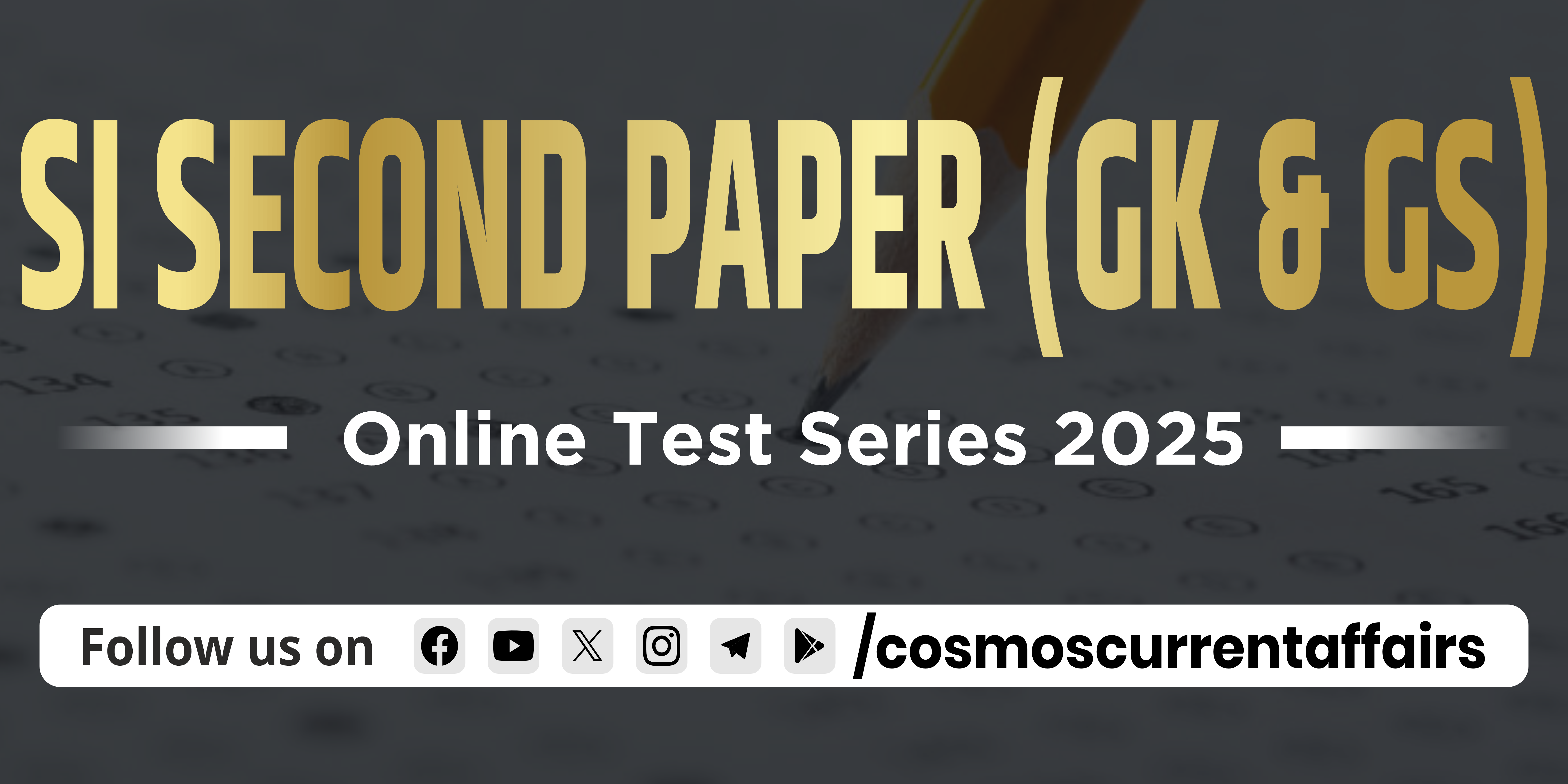 Cosmos Current Affairs